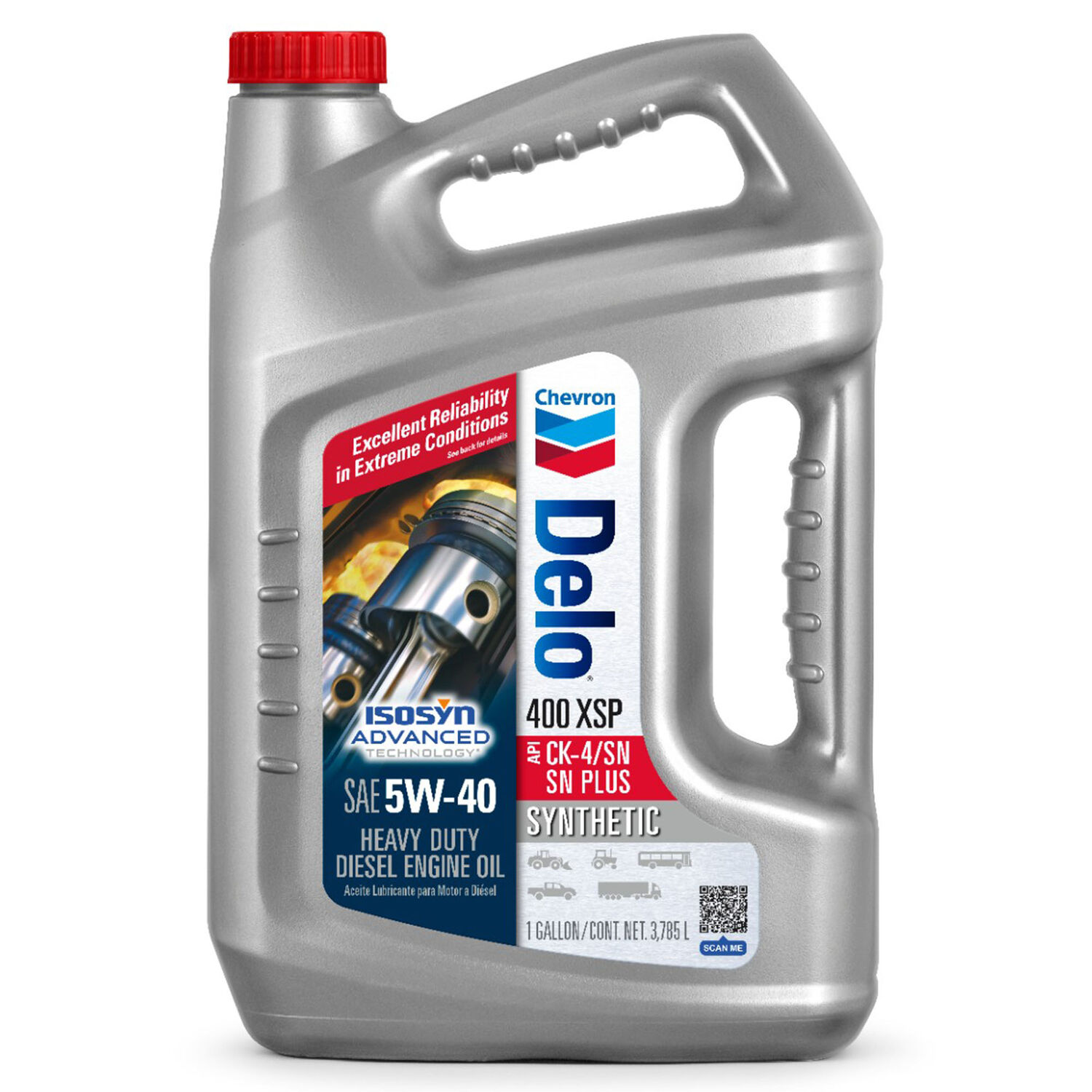 Chevron Delo 400 SAE 5W-40 LE Synthetic - Gallon