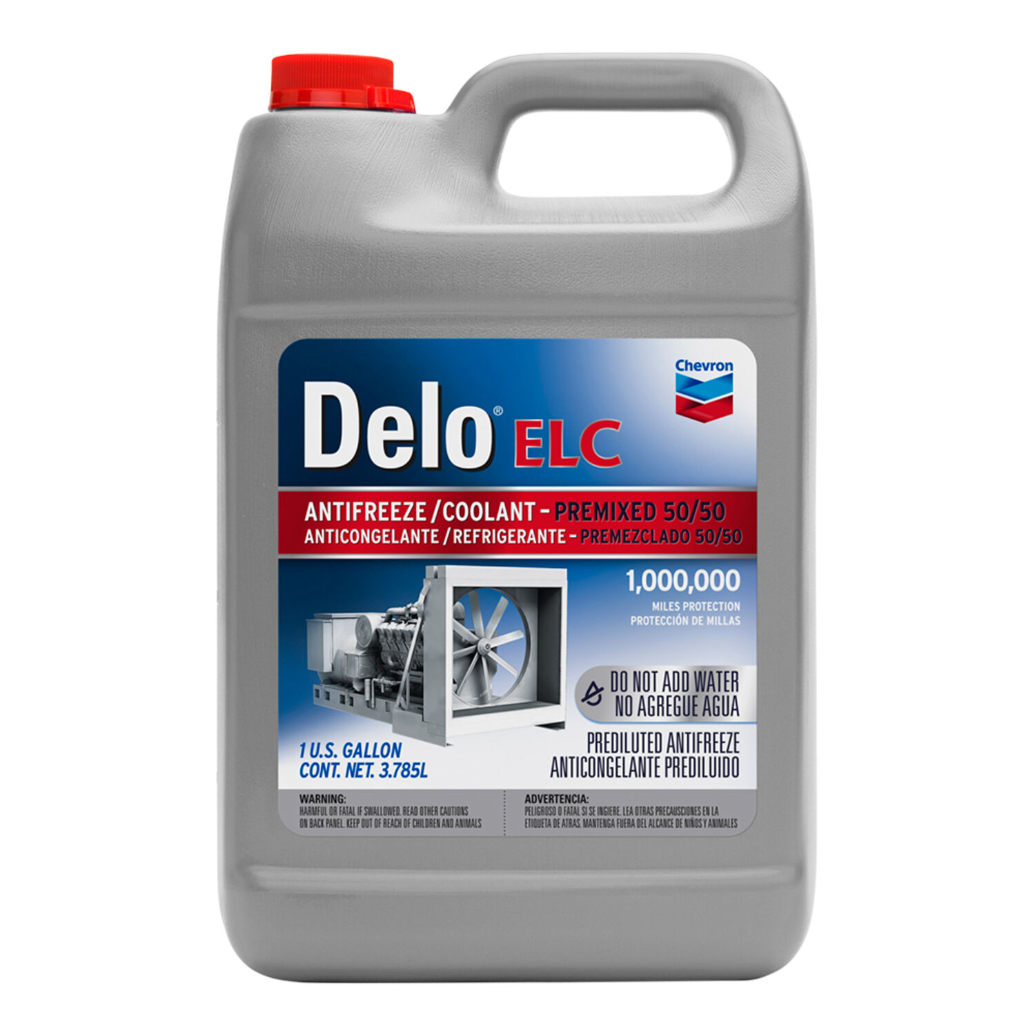 Delo Heavy Duty ELC 50/50 Antifreeze/Coolant - Gallon