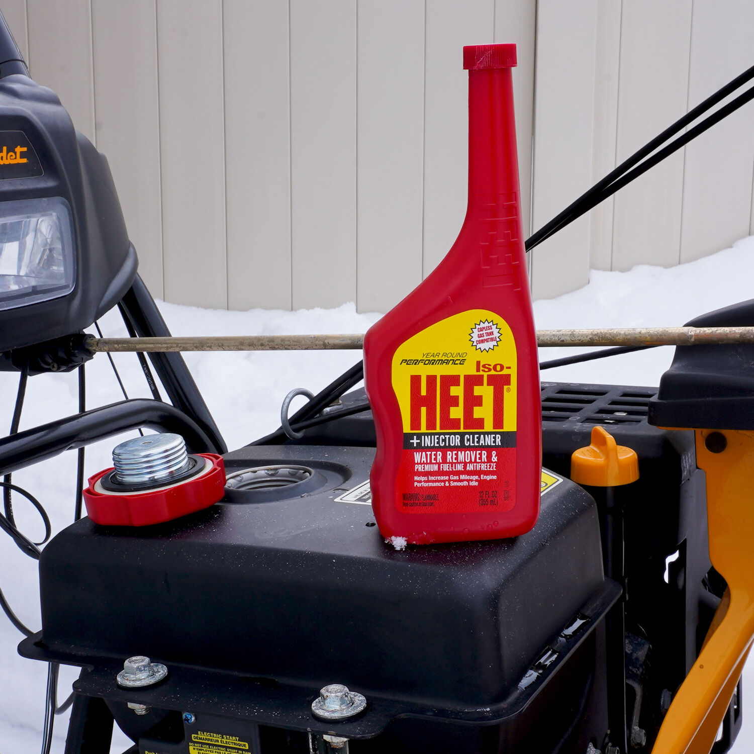 Iso-HEET Water Remover & Premium Fuel Line Antifreeze - 12 fl. oz.