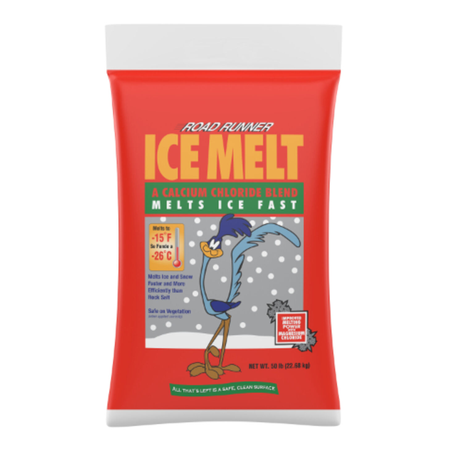 ICE MELT Road Runner Ice Melt 50 lb.Bag