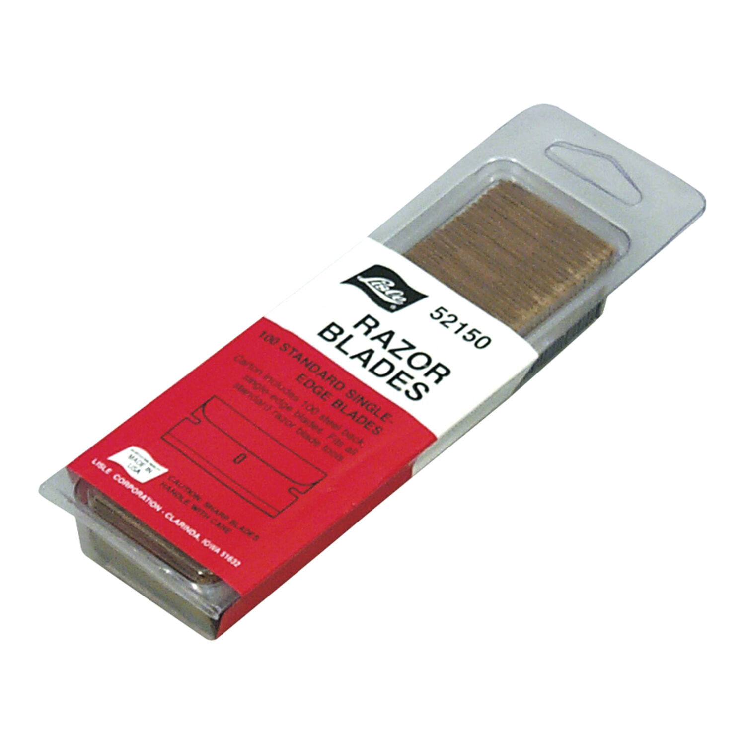 Lisle 100 Razor Blade Set