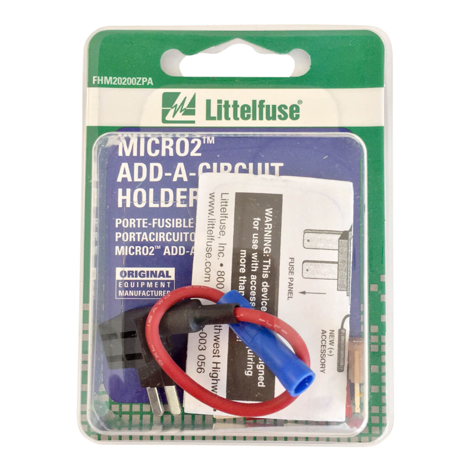 Littelfuse MICRO2 Add-A-Circuit Kit, Carded