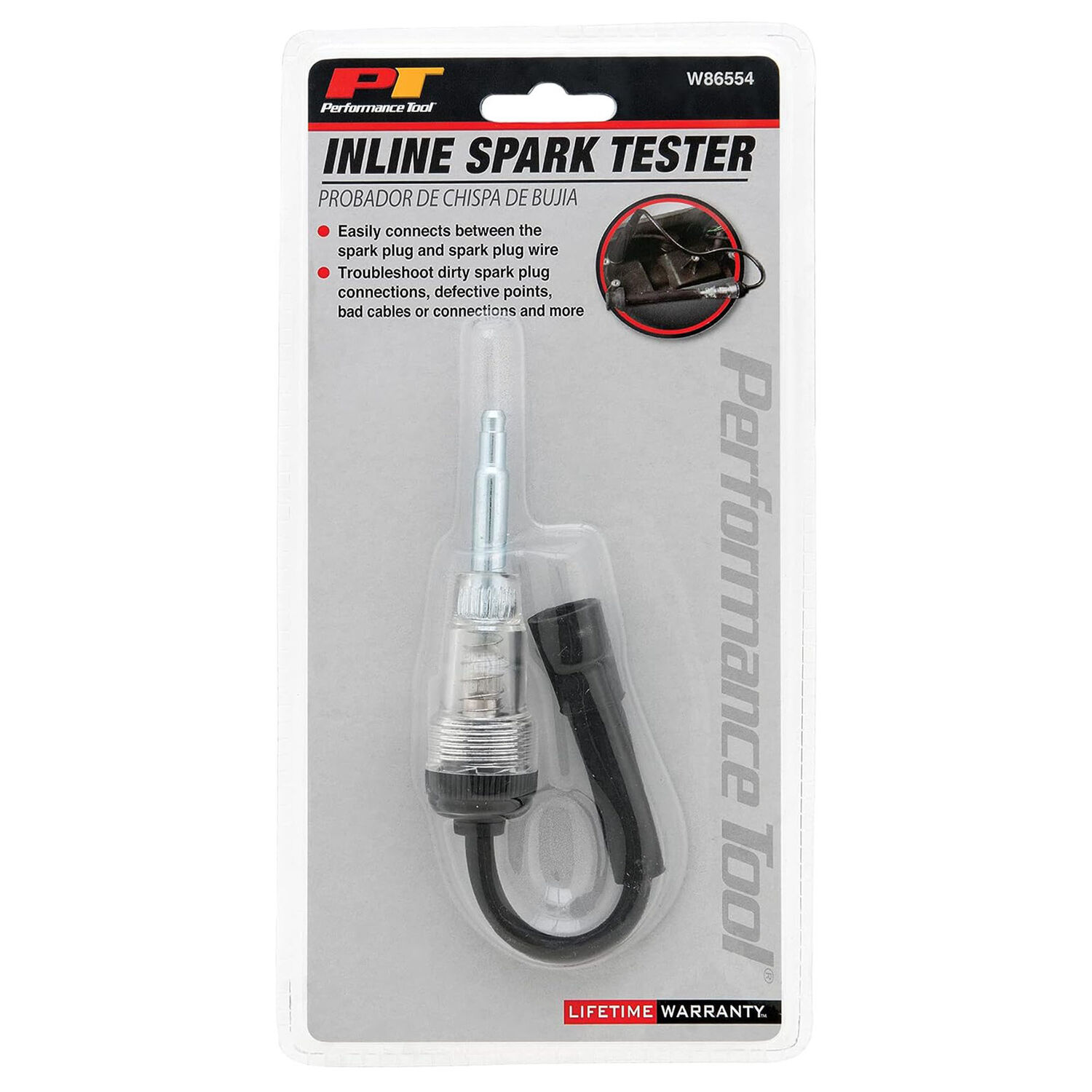 Performance Tool Inline Ignition Spark Tester
