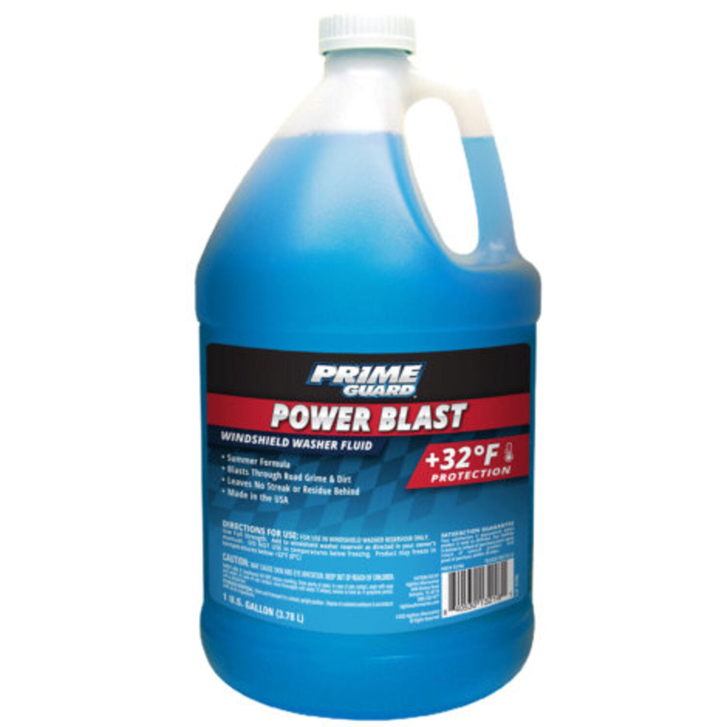 Prime Guard® +32ºF Power Blast Blue Wash Windshield Washer Fluid - Gallon