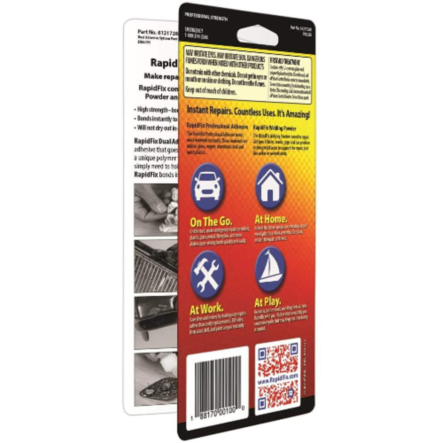 Rapid Fix Adhesive and Welding Powder- 5ML