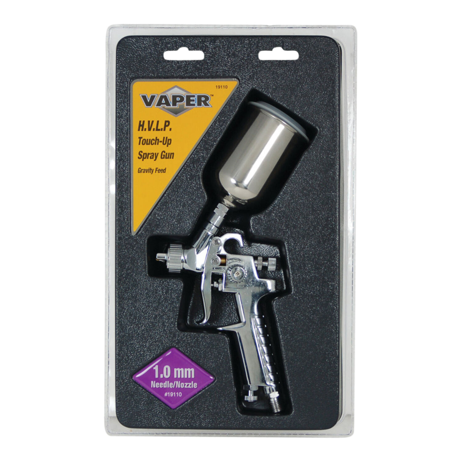 Vaper 1.0 mm HVLP Gravity Feed Touch Up Gun