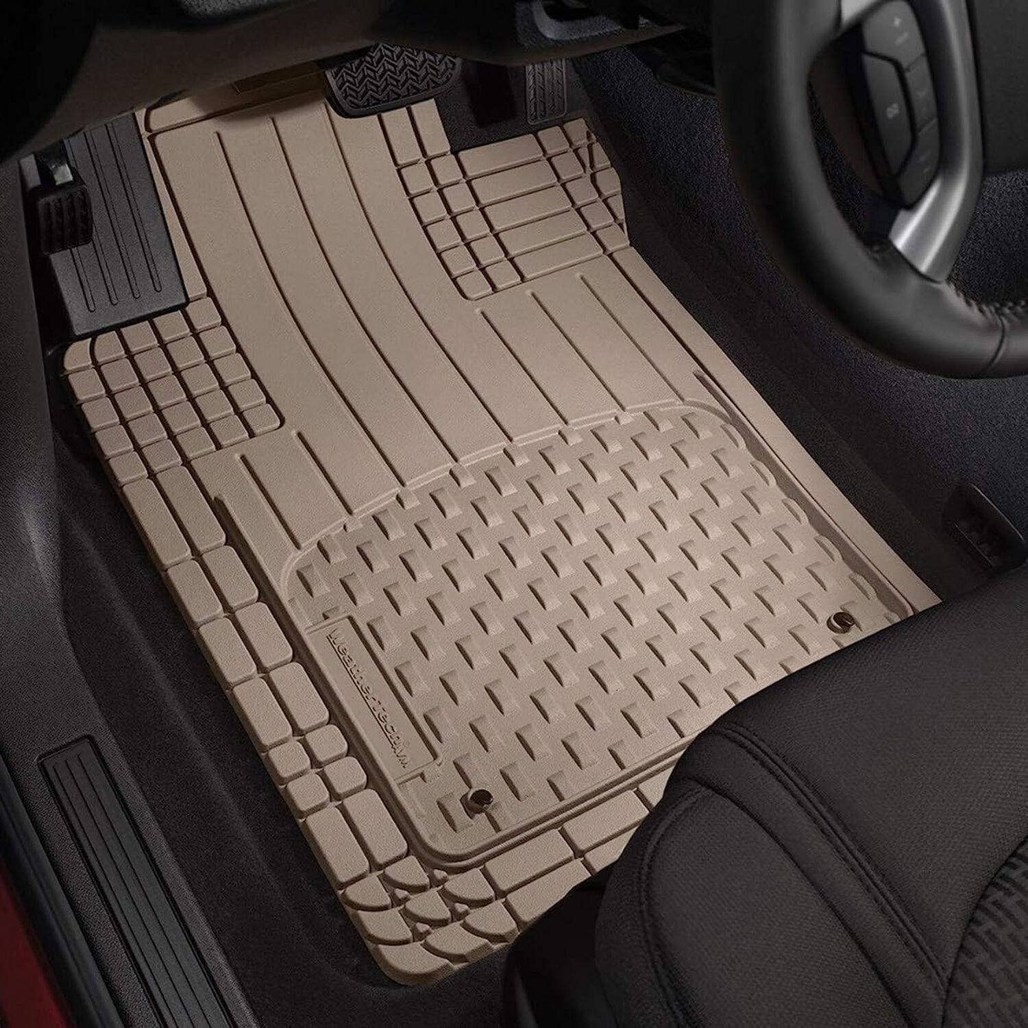 WeatherTech Trim-to-Fit Front and Rear OTH Mat Set Tan