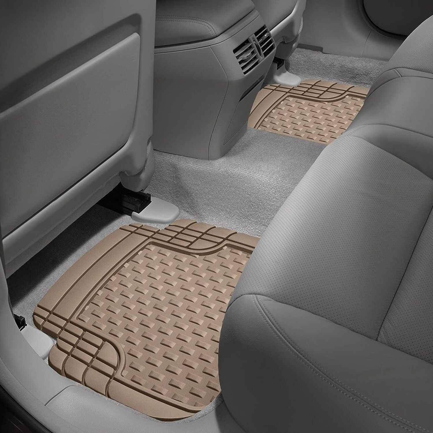 WeatherTech Trim-to-Fit Front and Rear OTH Mat Set Tan
