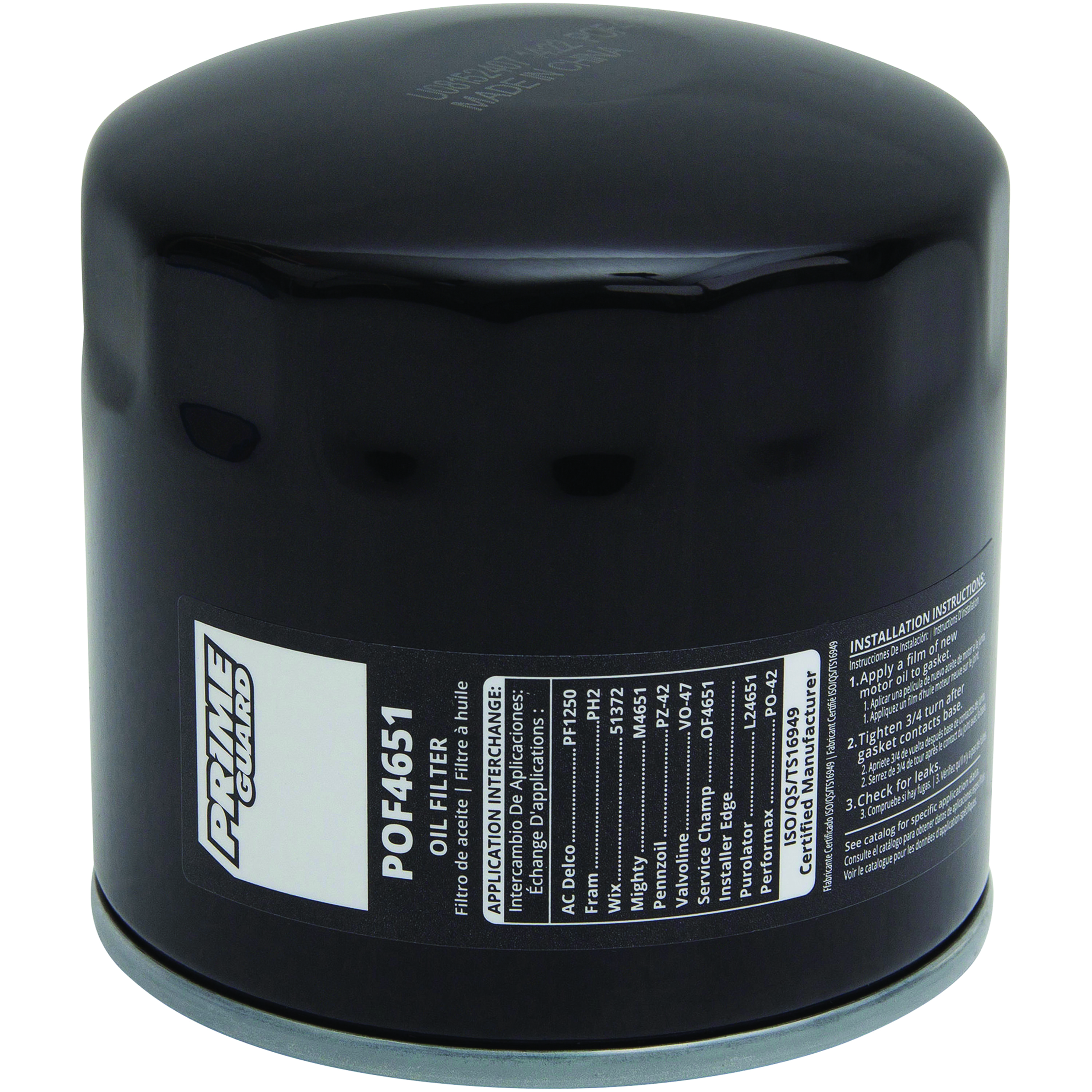Prime Guard POF4651 Oil Filter